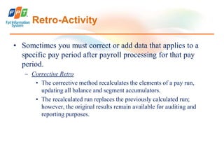 Lpb global payroll retro v1.0 | PPT