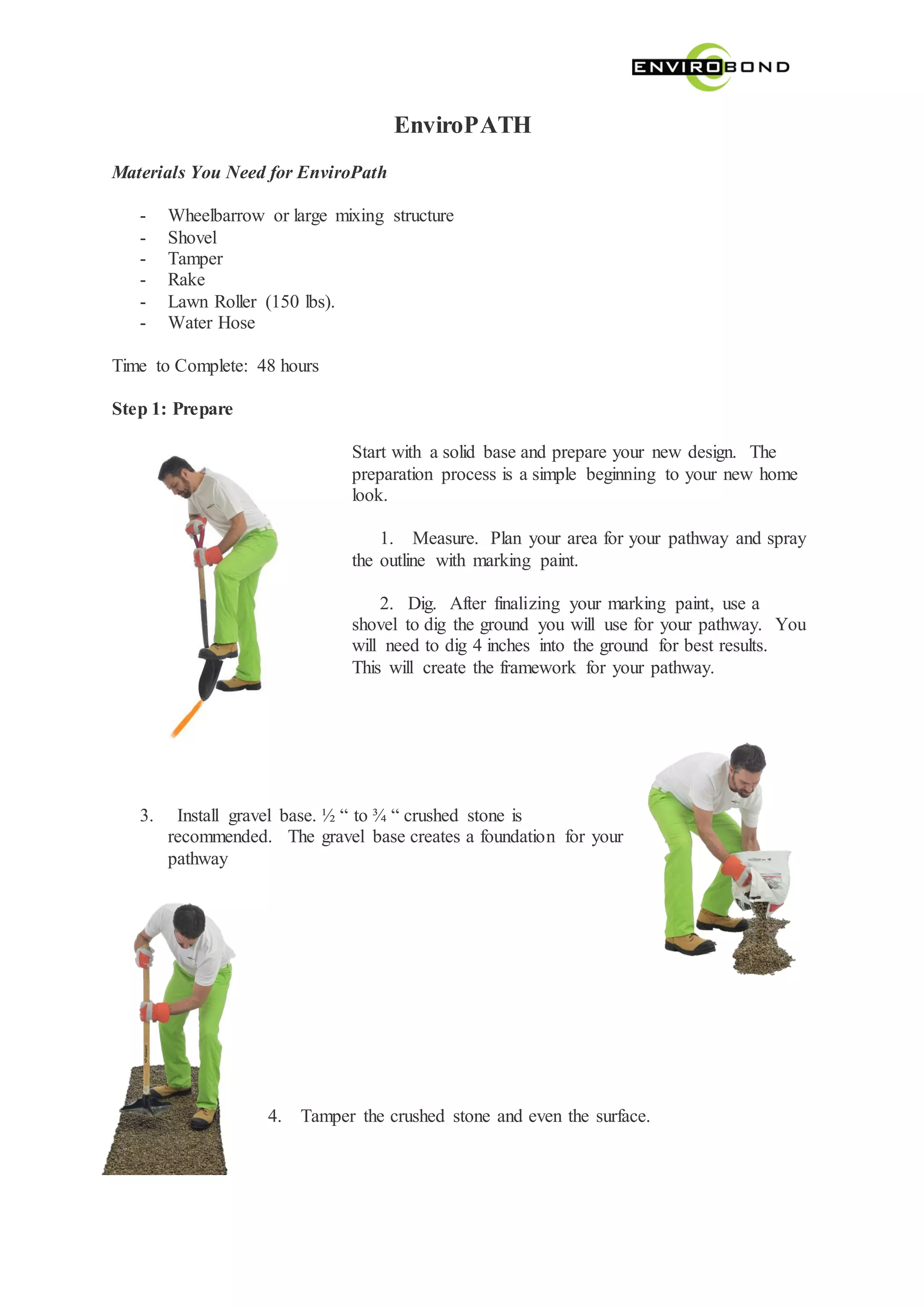 Envirobond DIY Manual | PDF
