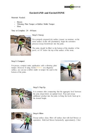 Envirobond DIY Manual | PDF