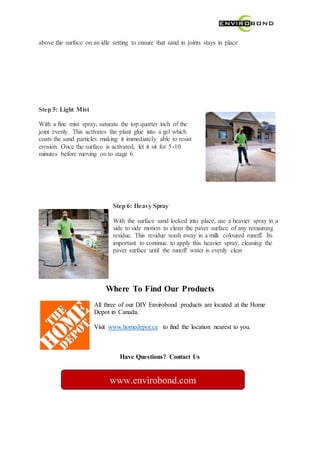 Envirobond DIY Manual | PDF