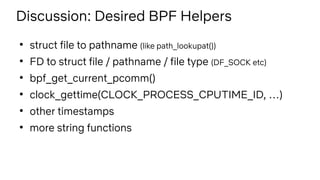 LPC2019 BPF Tracing Tools | PPT