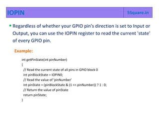 ARM7-Lpc2148 gpio programming | PDF