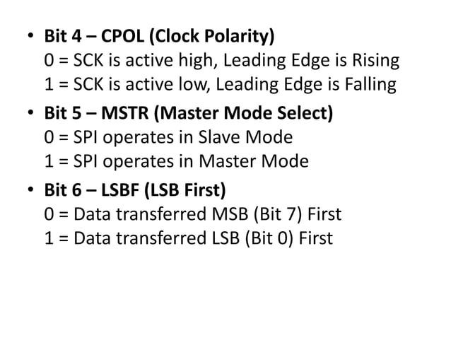 LPC2148 SPI (Serial Peripheral Interface).pptx | Computer Peripherals | Computing