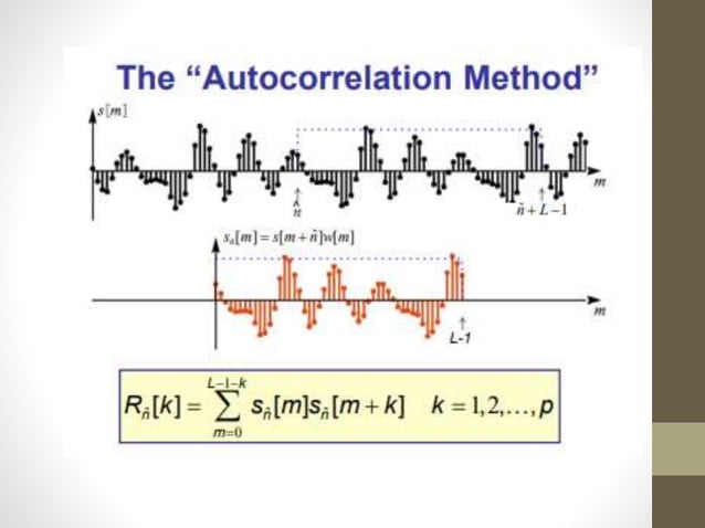 Linear Predictive Coding Ppt