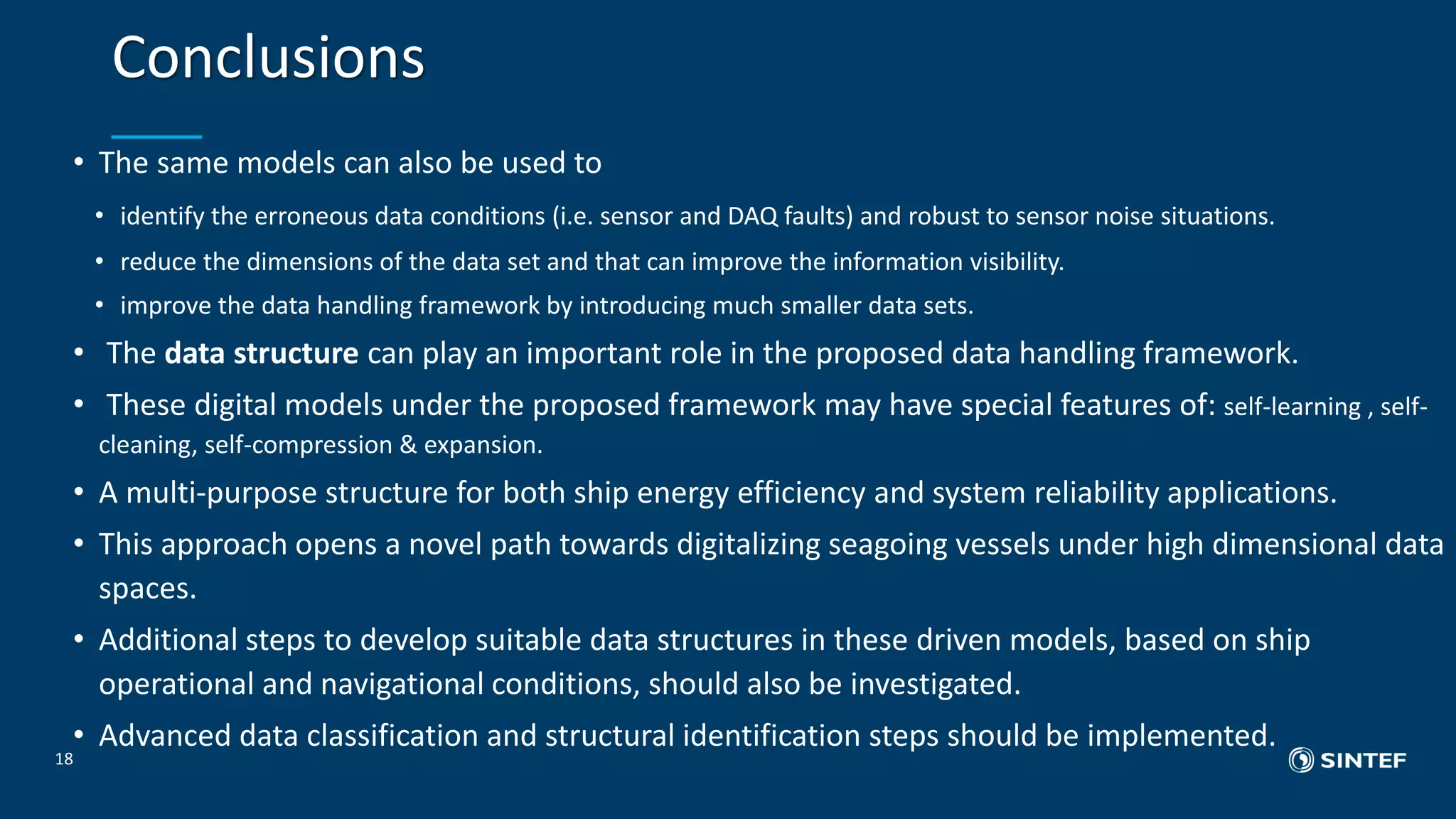 Digitalization of Sea going Vessels under High Dimensional Data Driven ...