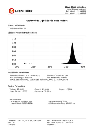 Lpce 2 lms-9000-buv_ uv-lamp-test-system | PDF