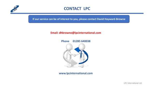 LPC Facility Design And Re-engineering Presentation | PPT