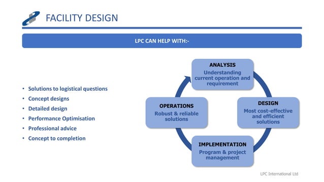 LPC Facility Design And Re-engineering Presentation | PPT