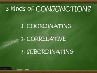 Lp conjunctions | PPTX
