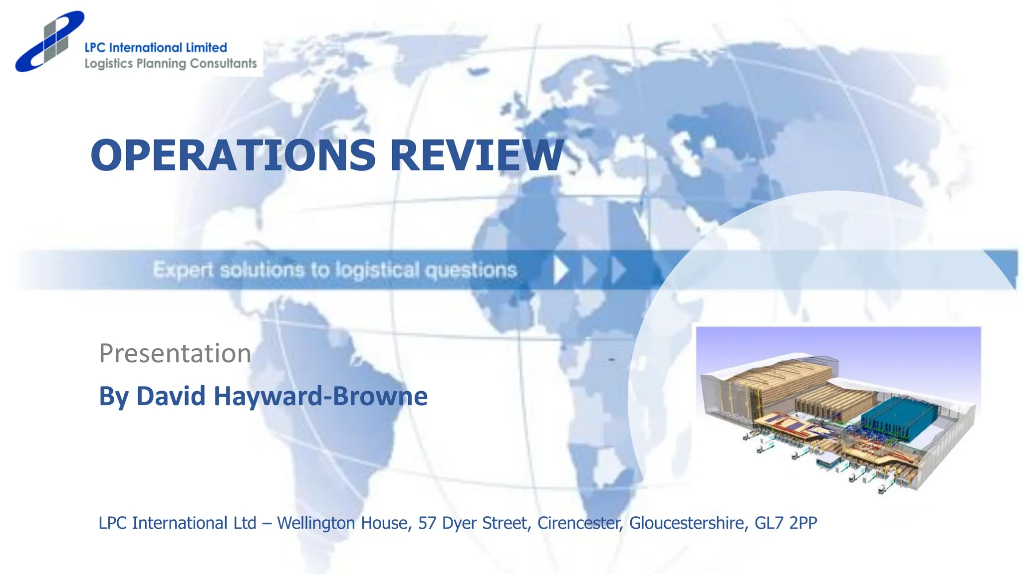 LPC Operations Review PowerPoint | Operations Review | PDF