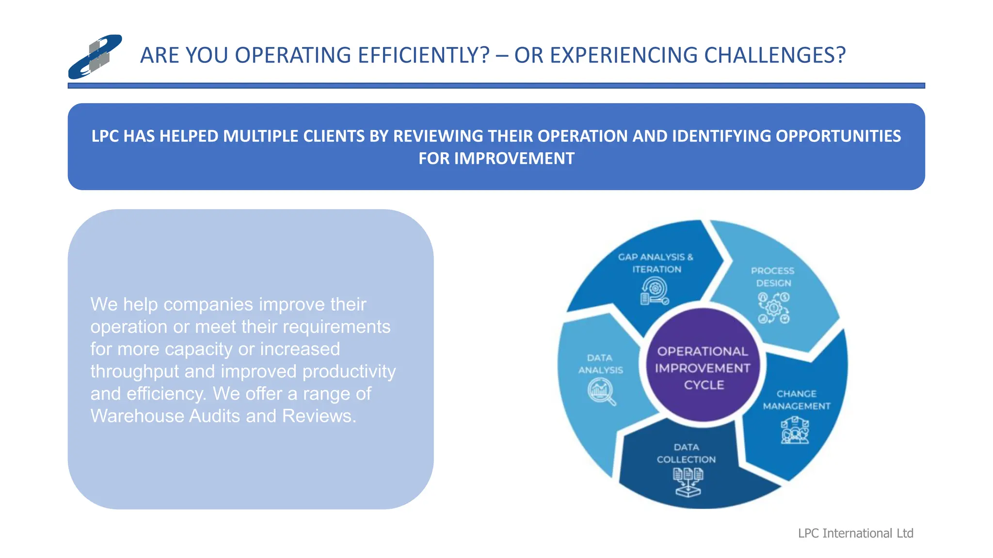 LPC Operations Review PowerPoint | Operations Review | PDF