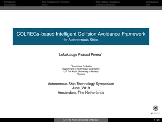 UiT Autonomous Ship Program | PDF