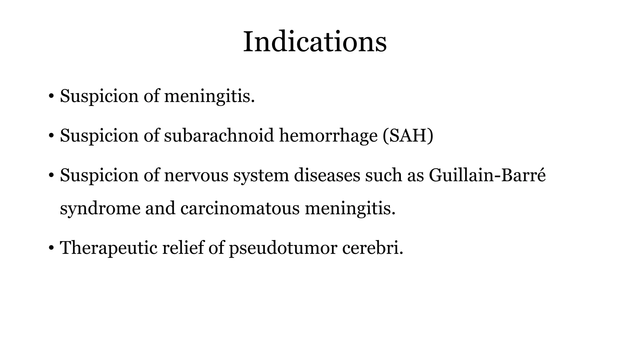 Lumbar puncture and CSF Analysis | PPTX