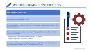 LPC User Requirements for Automated Storage System Presentation | PDF