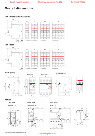 ABB Price List MCB DB | PDF