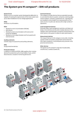 ABB Price List MCB DB | PDF