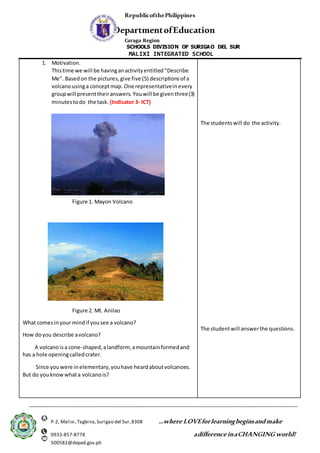 Science 9 Lesson Plan | DOCX