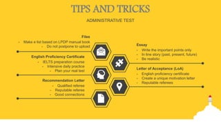 Lpdp tips and tricks (english cafe) | PPTX