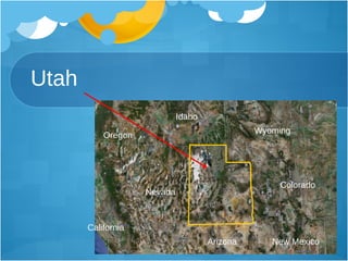 Geography of Utah | PPT