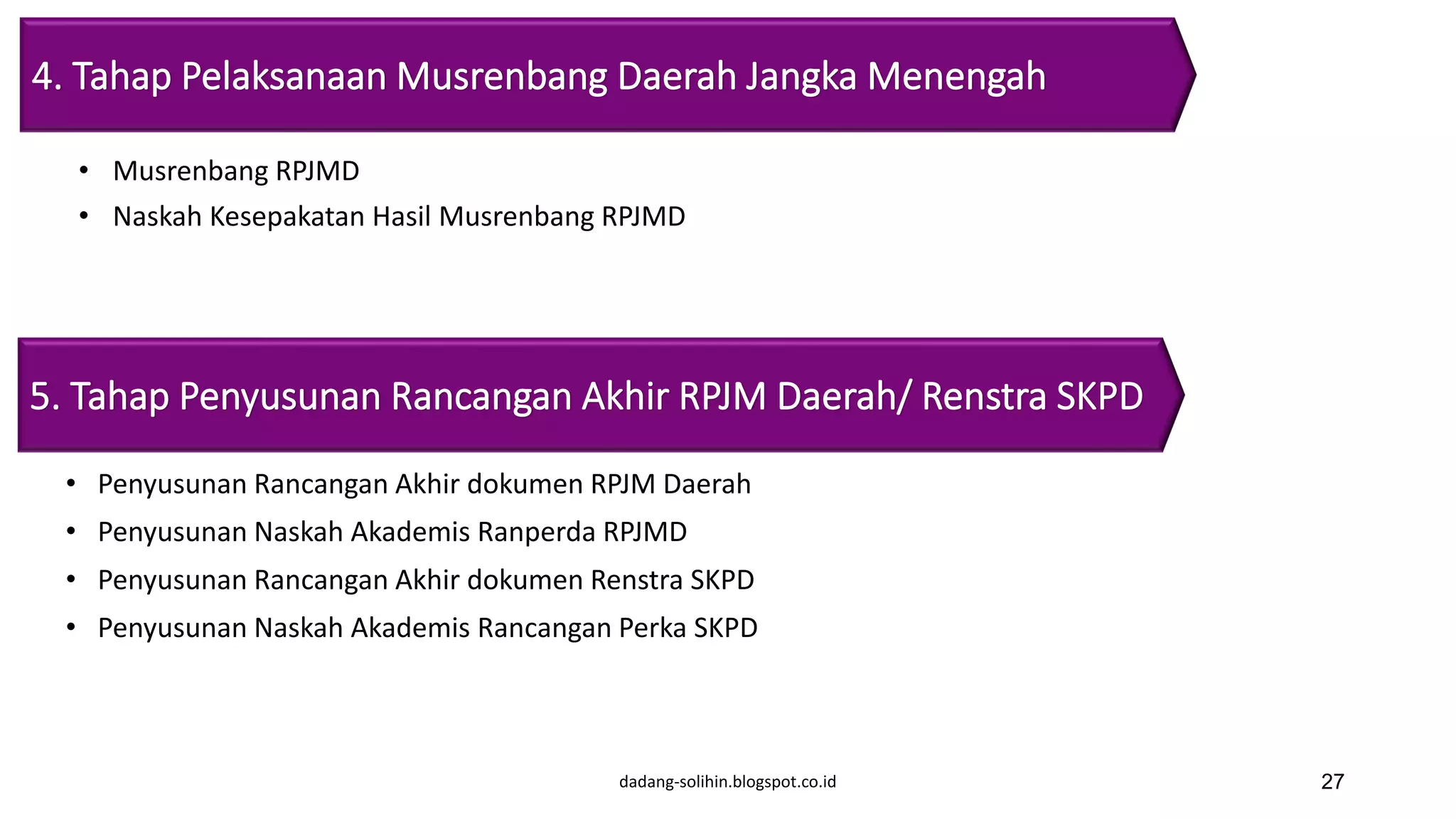 Teknik Penyusunan Renstra & Renja SKPD | PDF
