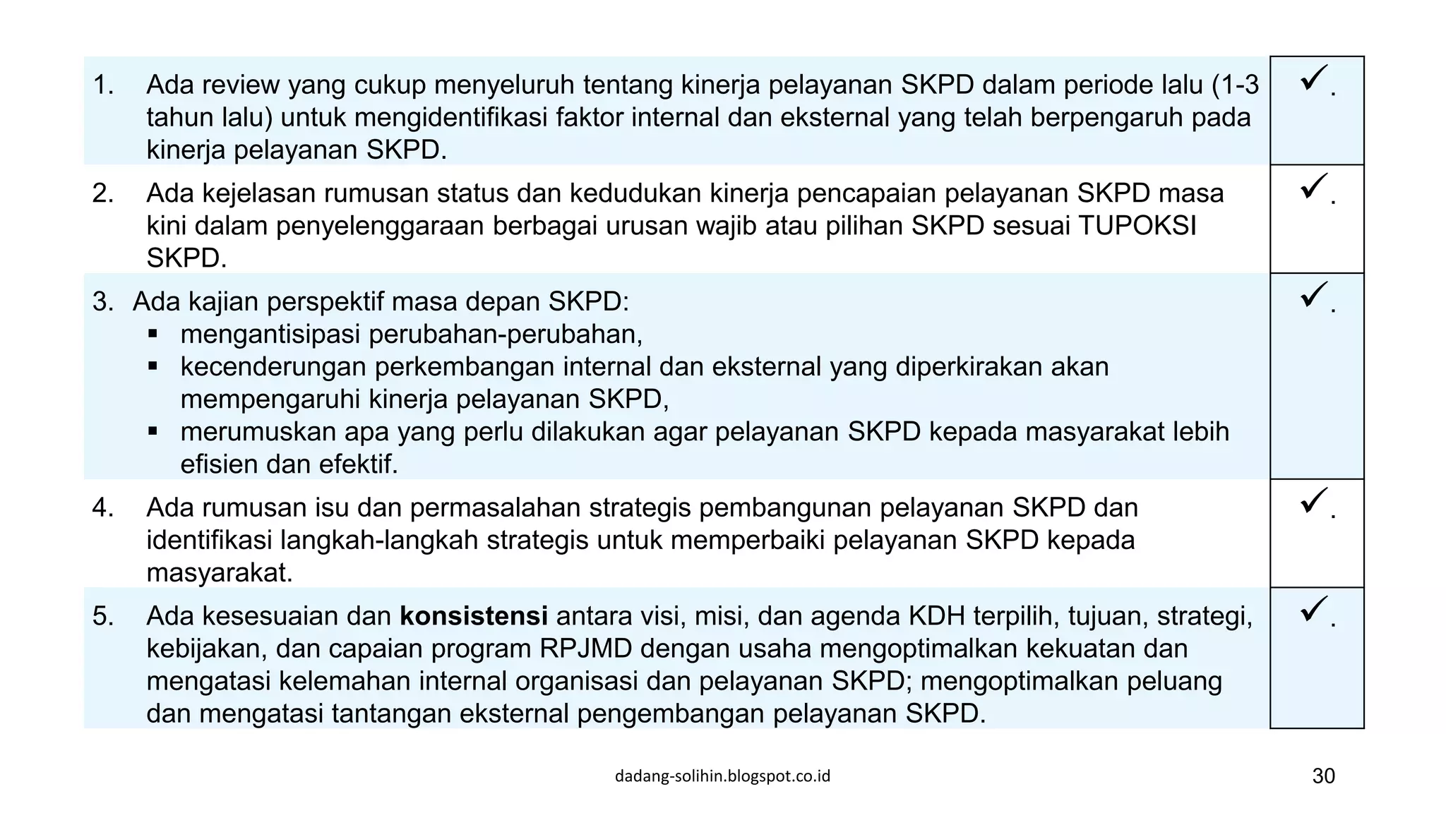 Teknik Penyusunan Renstra & Renja SKPD | PDF
