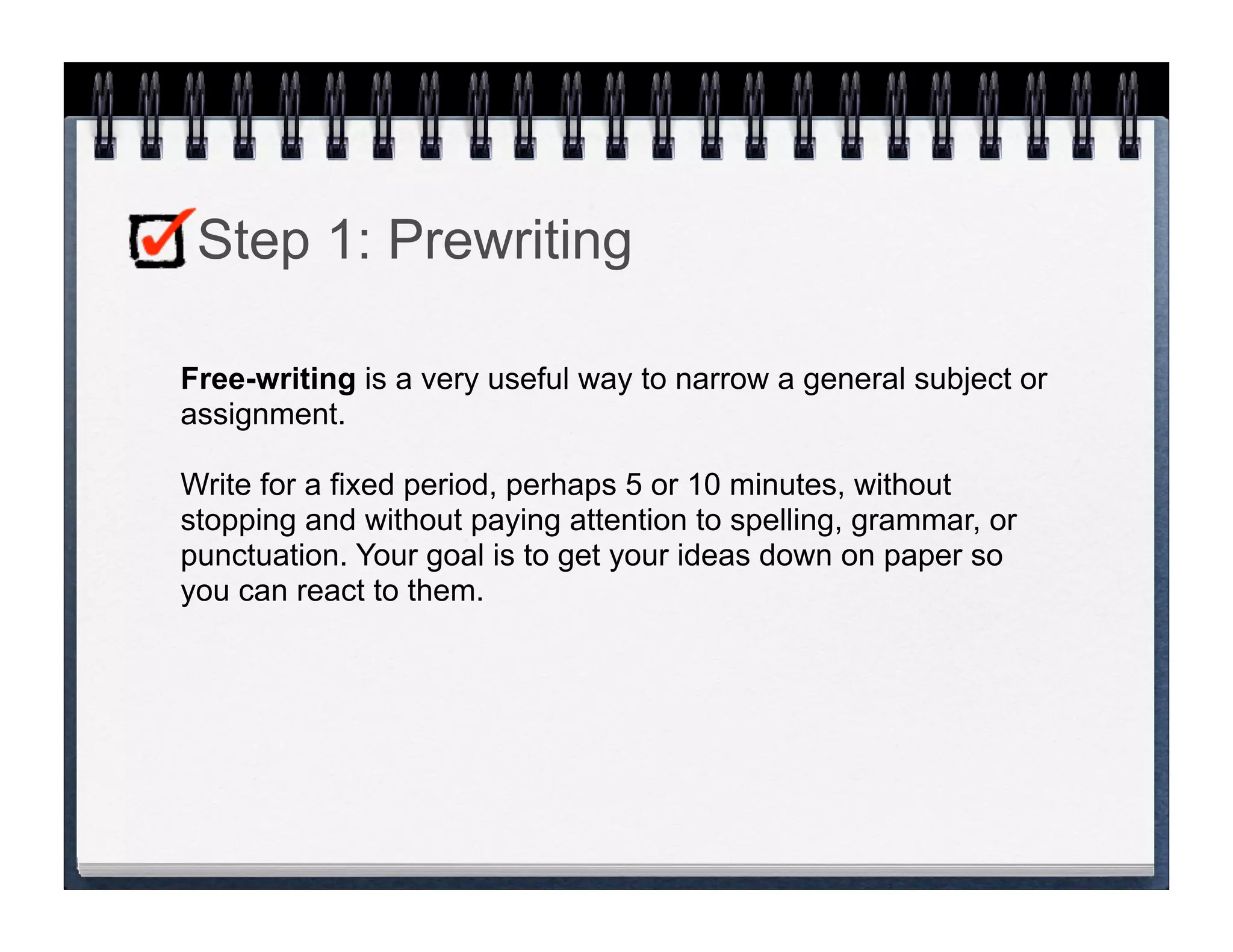 Lp essaywriting prewriting | PDF