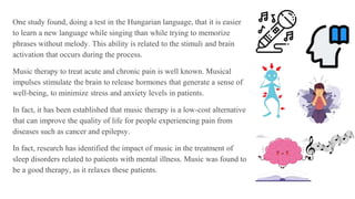 Efectos de la música en personas | PPTX | Brain and Nervous System ...