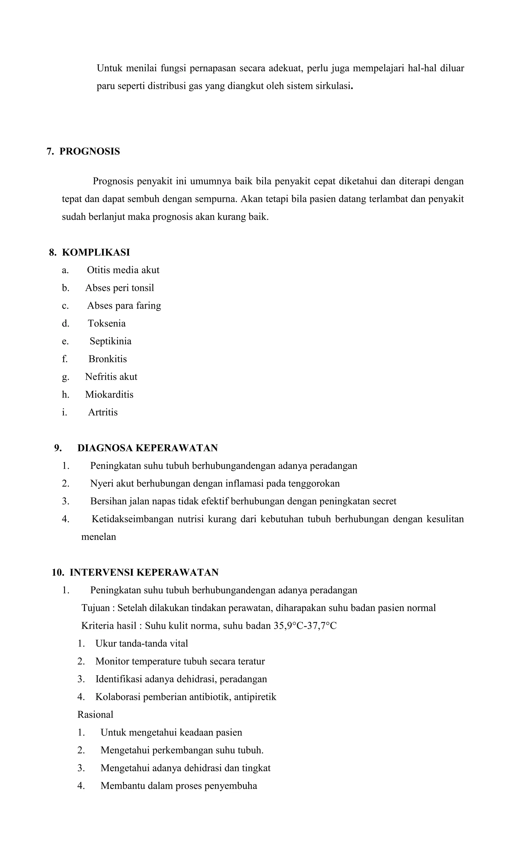 Lp faringitis | DOCX