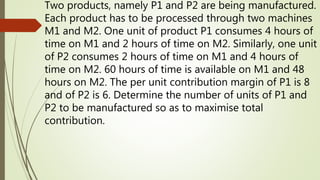 Lp formulation | PPT