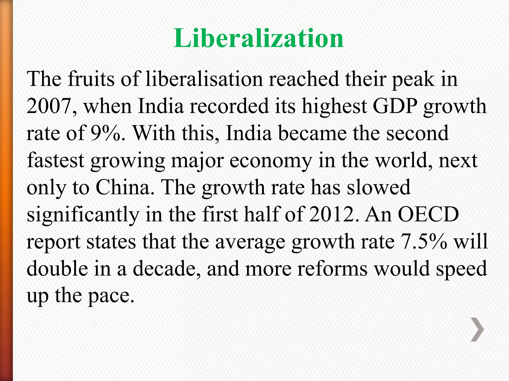 Liberalization Privatization Globalization (LPG) | PPTX