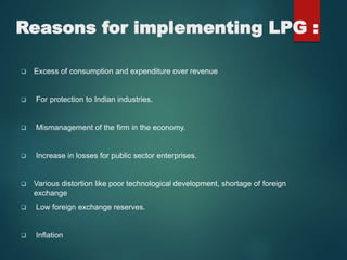 LPG-Very easy ppt | PPTX | Economy | Business and Finance