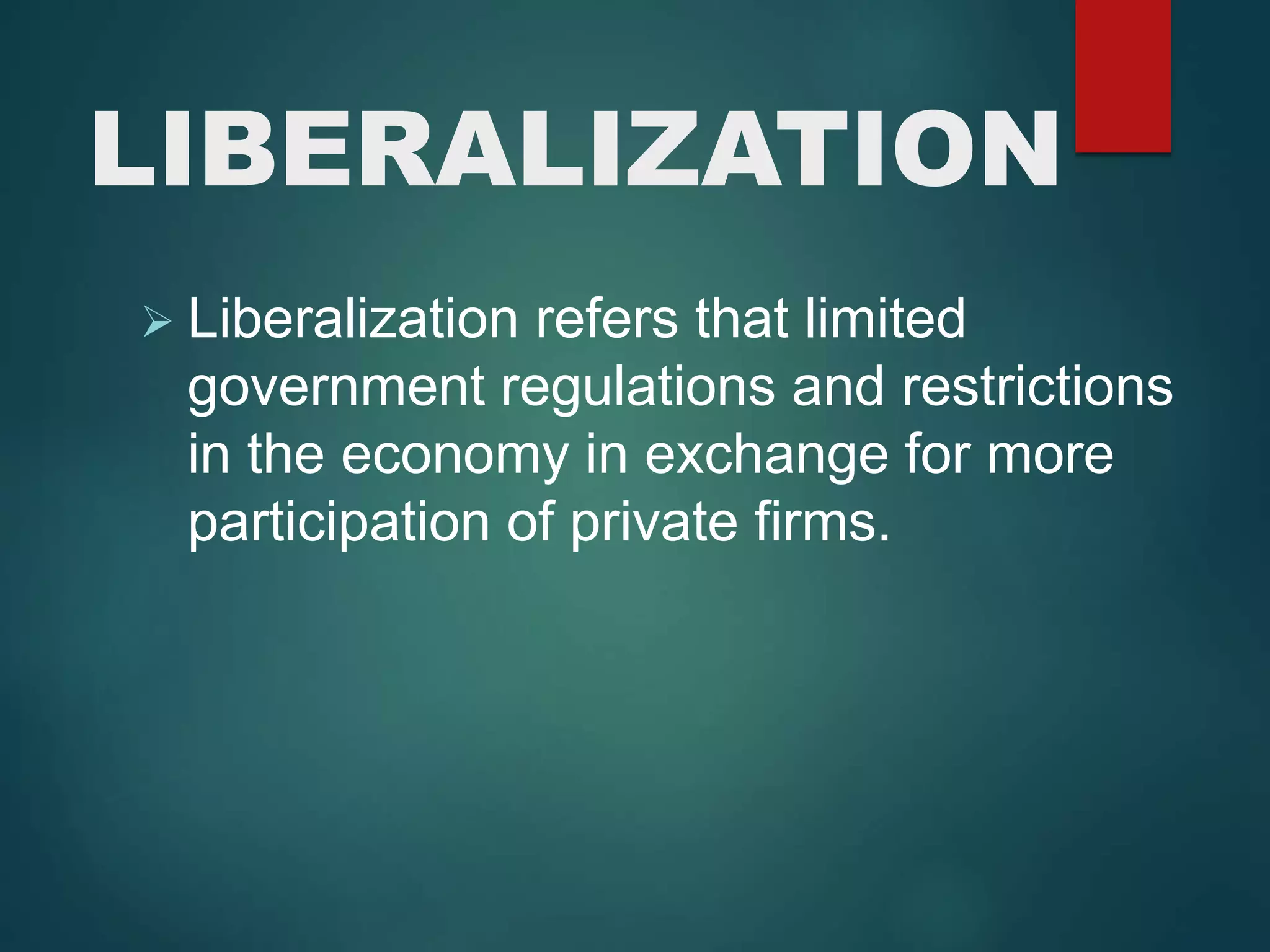 Liberlization,privatization,Globalization-Very easy ppt | PPT