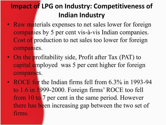 LPG- Liberalisation Privatisation Globalisation | PPTX | Economy ...