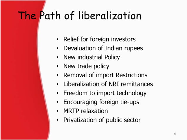 LPG- Liberalisation Privatisation Globalisation | PPTX | Economy ...