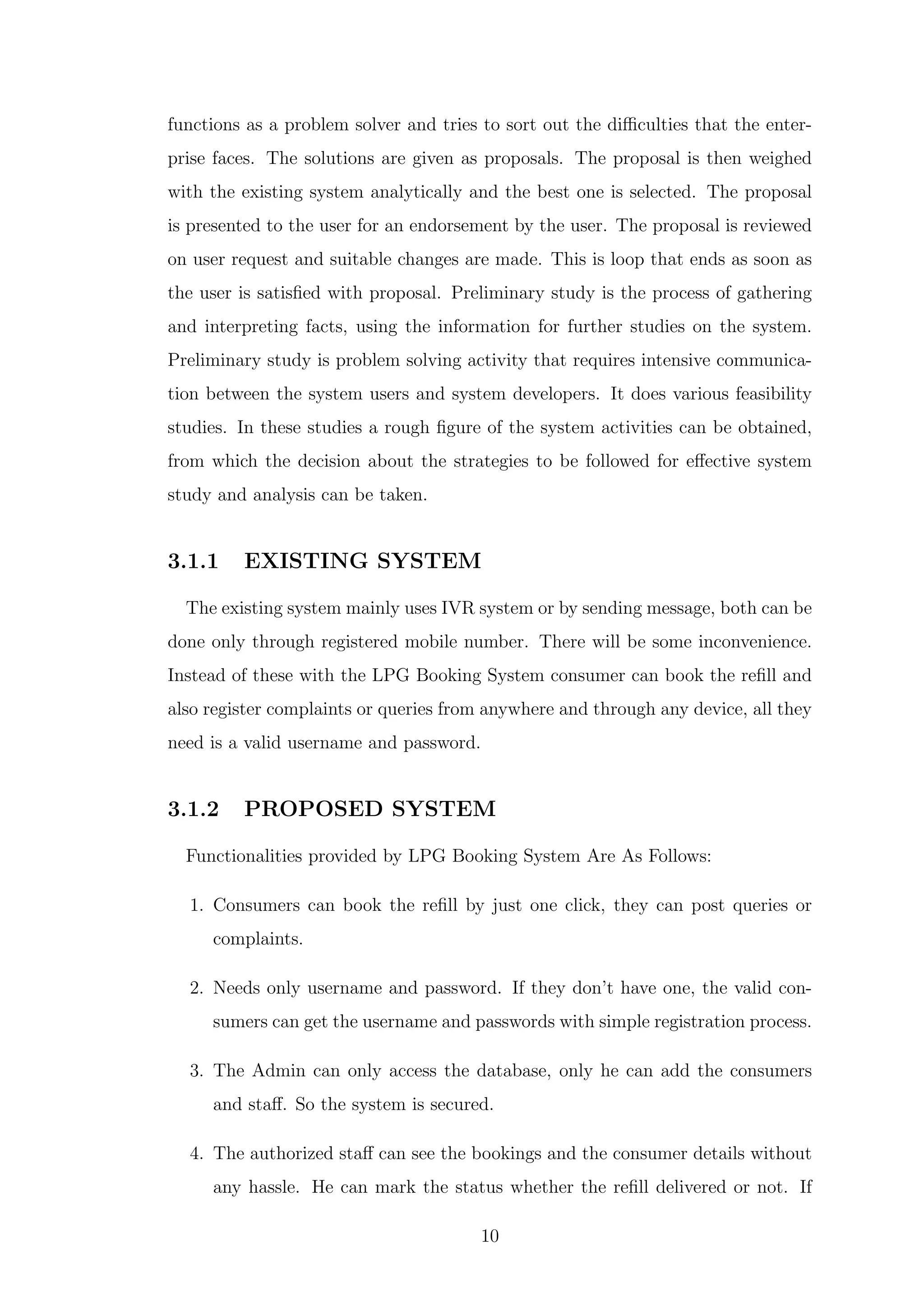 LPG Booking System [ bookmylpg.com ] Report | PDF