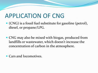 Lpg and cng | PPTX