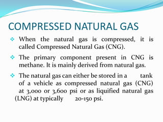 Lpg and cng | PPTX