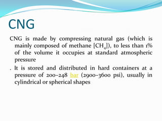 Lpg and cng | PPTX
