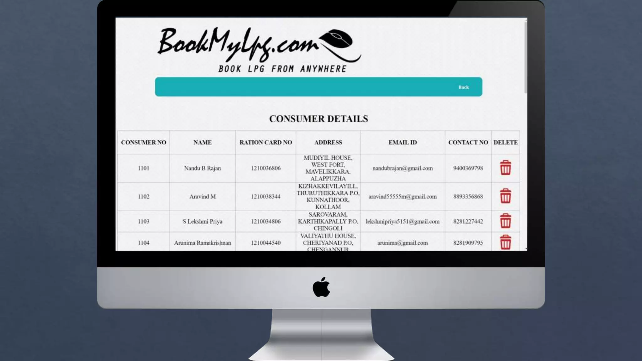 LPG BOOKING SYSTEM [ bookmylpg.com ] | PPTX