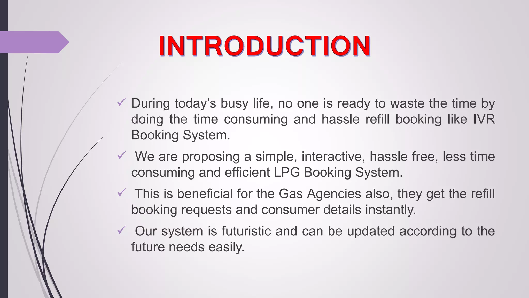 LPG BOOKING SYSTEM [ bookmylpg.com ] | PPTX