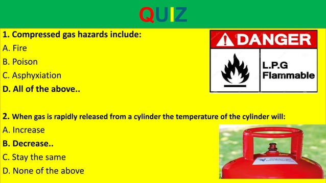 LPG Cylinder and Gantry Safety Training 22.09.2021