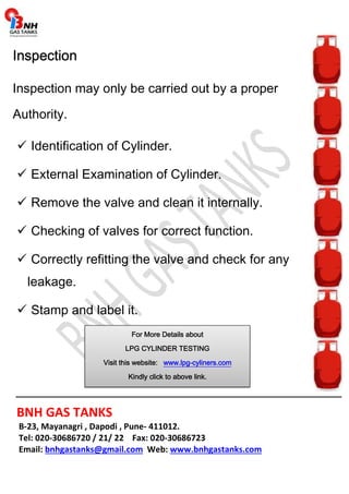 Lpg cylinder testing | PDF