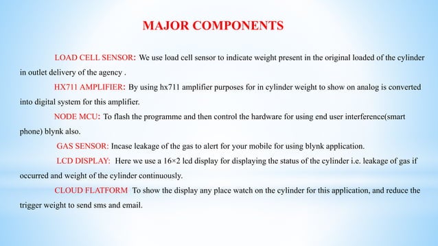 Lpg detector final ppt | PPT