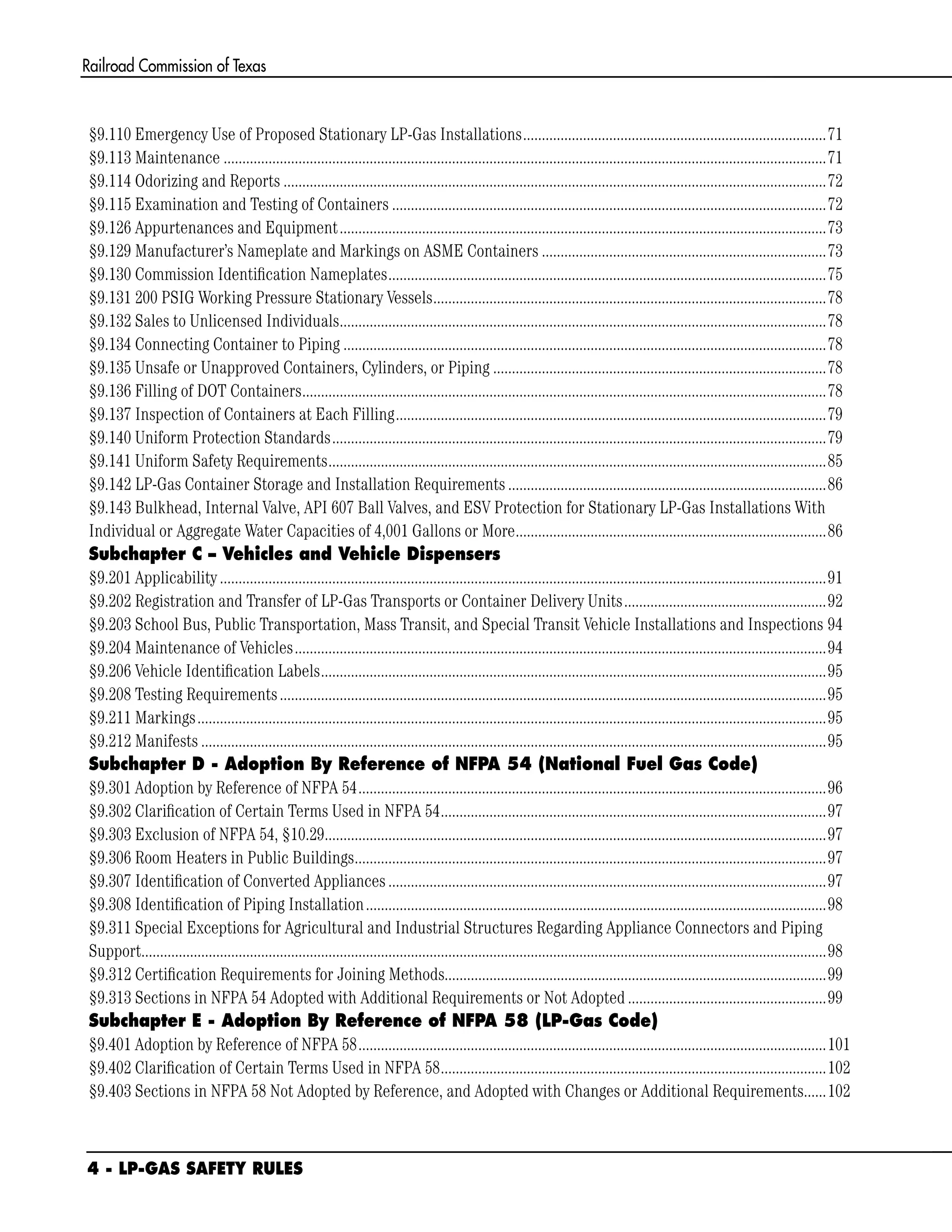 Lpg gas safety rules | PDF