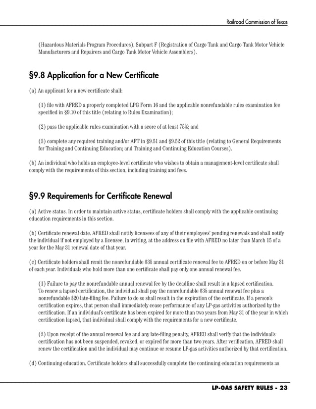 Lpg gas safety rules | PDF | Law
