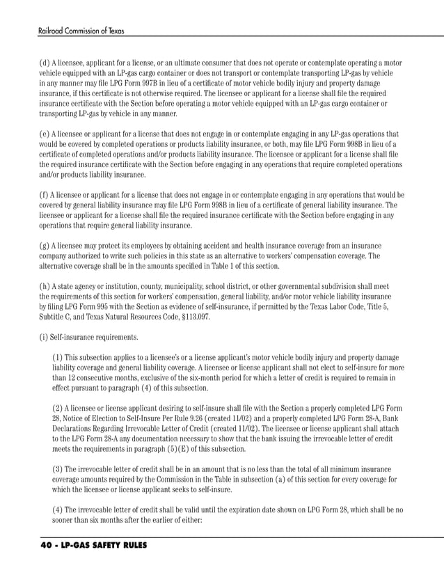 Lpg gas safety rules | PDF | Law