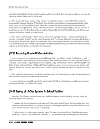 Lpg gas safety rules | PDF