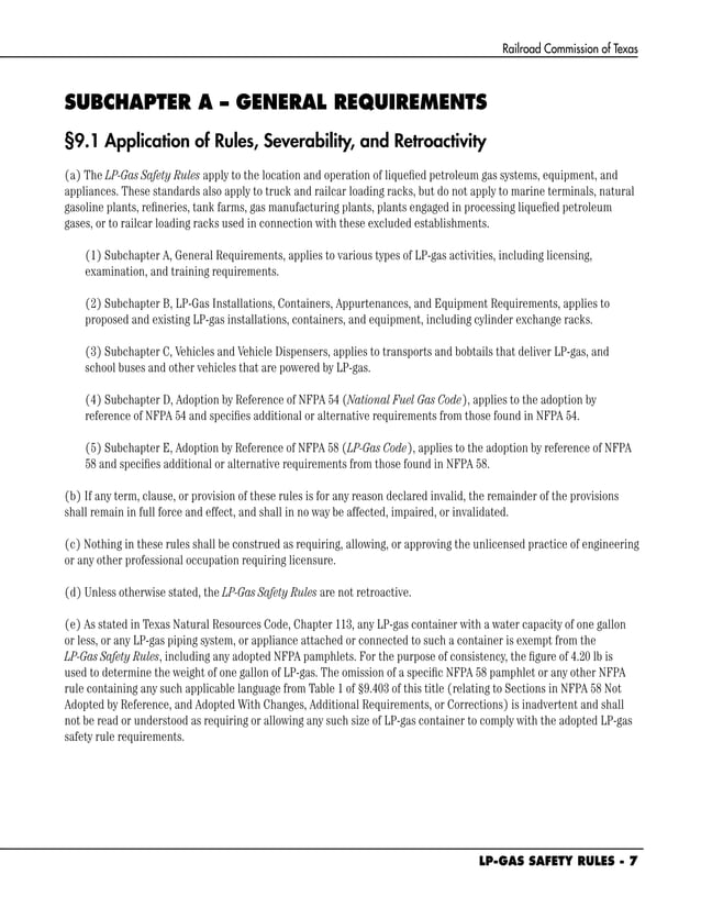 Lpg gas safety rules | PDF | Law