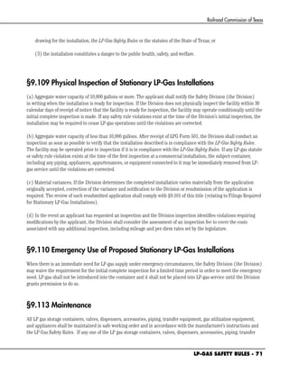 Lpg gas safety rules | PDF