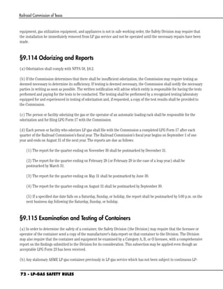 Lpg gas safety rules | PDF